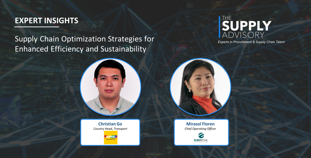 EXPERT INSIGHTS: Supply Chain Optimization Strategies for Enhanced ...